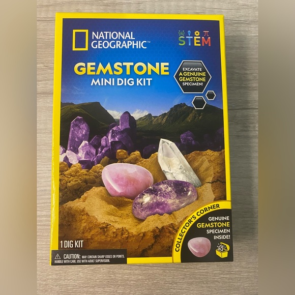 National Geographic | Toys | National Geographic Gemstone Mini Dig Set ...